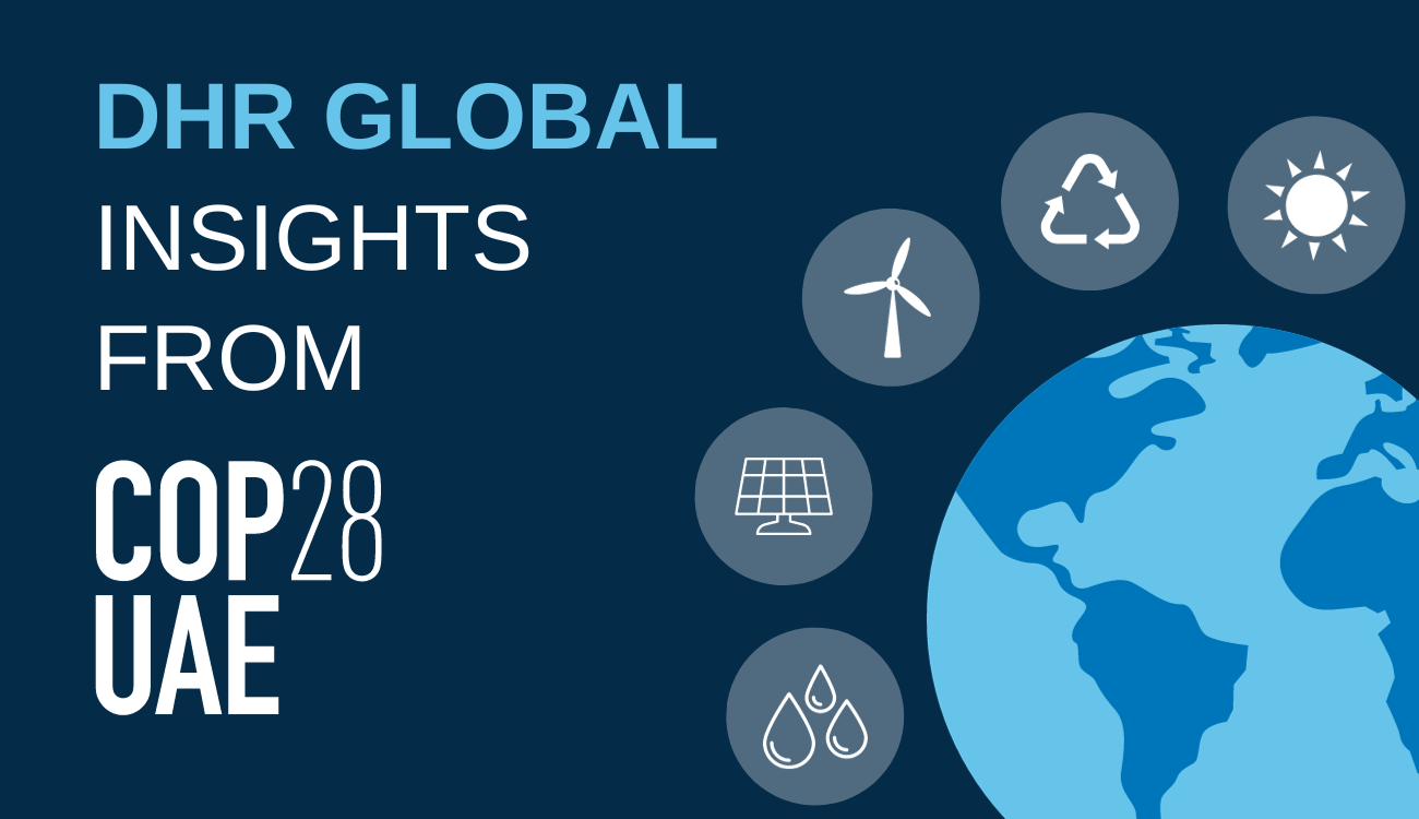 DHR Global at COP28 Insights | DHR Global