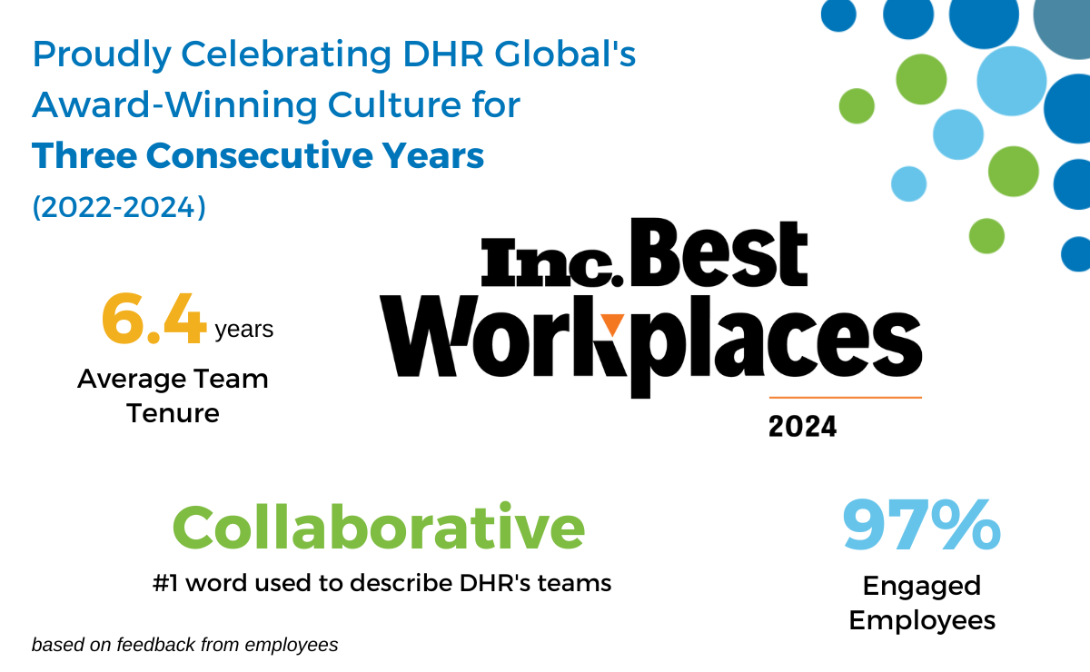DHR Global Makes Inc. Magazine’s Best Workplaces List for Third ...