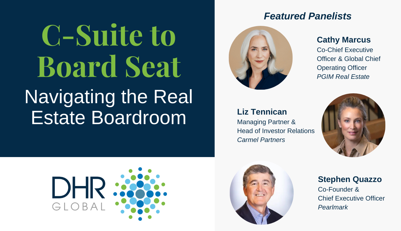 DHR Global Webinar Board & CEO | DHR Global